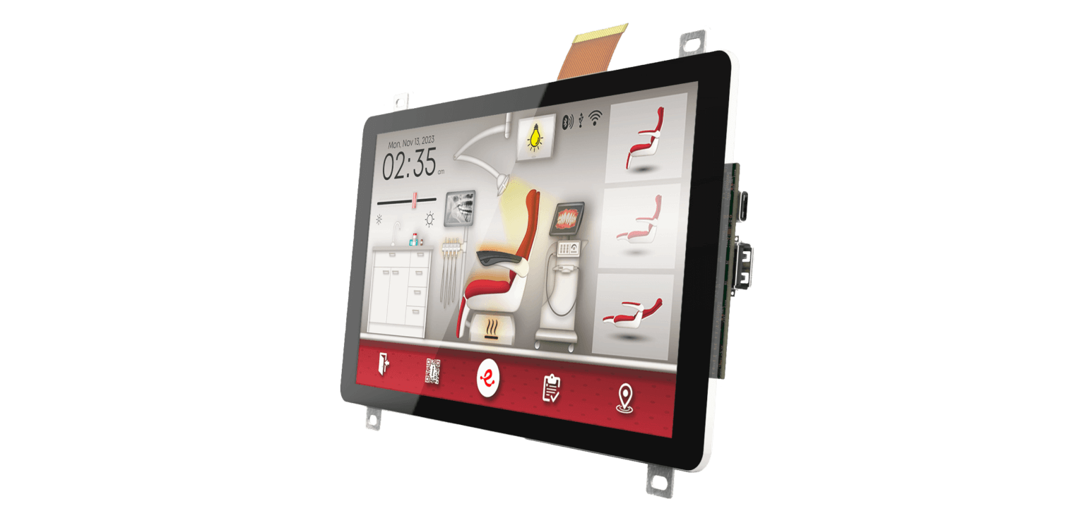 HMI products with integrated touch solutions